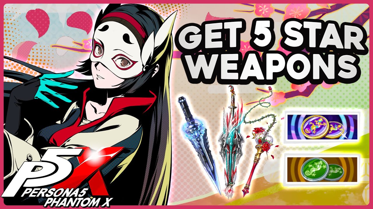 EXCHANGE SALAMANDER AND GECKO COINS FOR FREE WEAPONS - PERSONA 5: THE ...