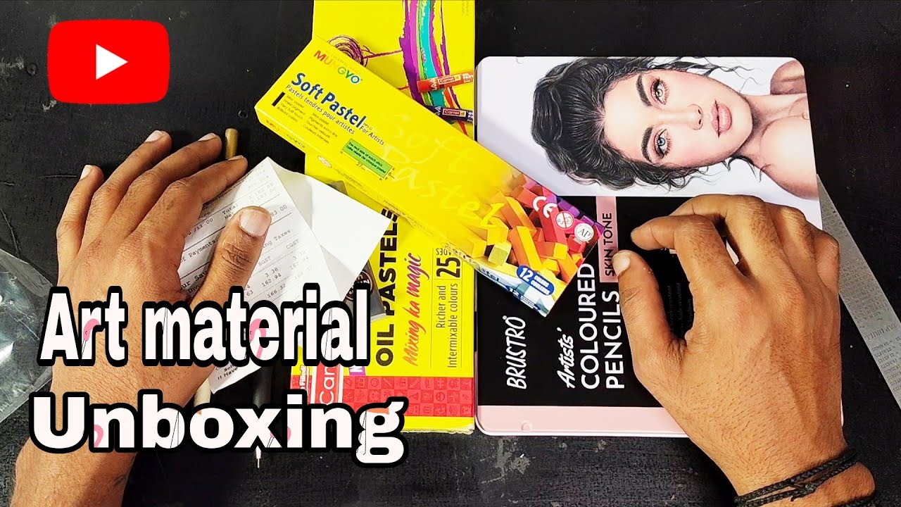 Art Material Unboxing 🎁#video #unboxing #masterartltp - YouTube