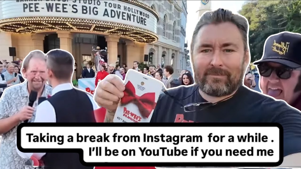 Adam The Woo ABANDONS Instagram! 40 Years of Pee Wee’s Big Adventure ...