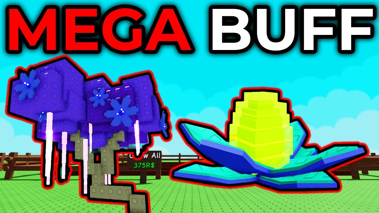 LUNAR GLOW SEEDS Just Got ANOTHER HUGE BUFF! (GROW A GARDEN) - YouTube