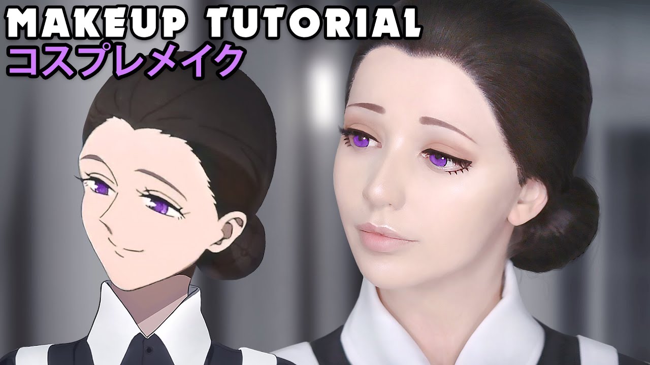 Isabella Cosplay Makeup Tutorial The Promised Neverland 約束のネバーランド コスプレ ...