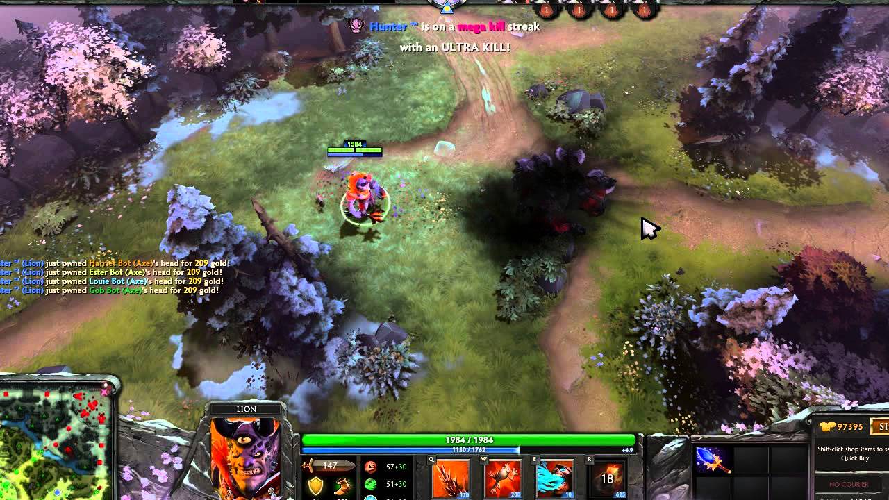 Lion with scepter 6.80 patch Dota 2 - YouTube