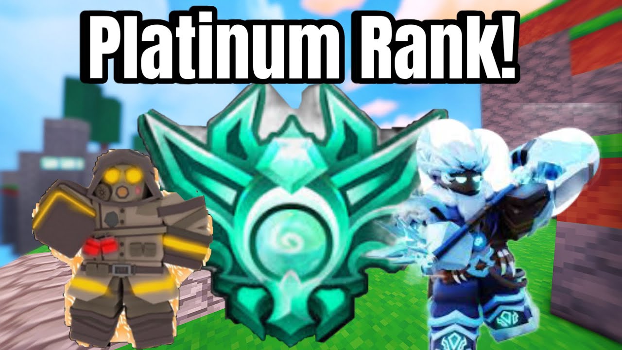 How I got platinum rank in s13 Roblox bedwars… - YouTube