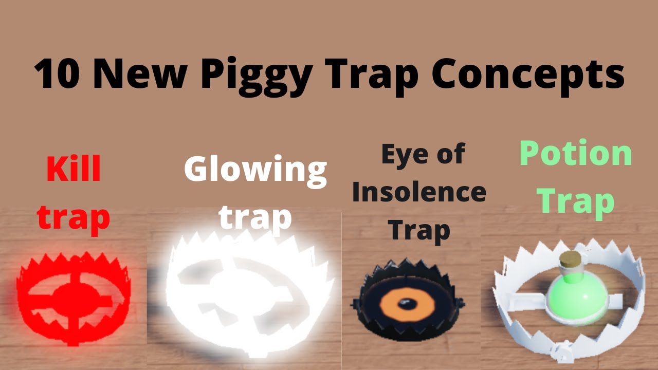 10 New Piggy Trap Concepts - YouTube