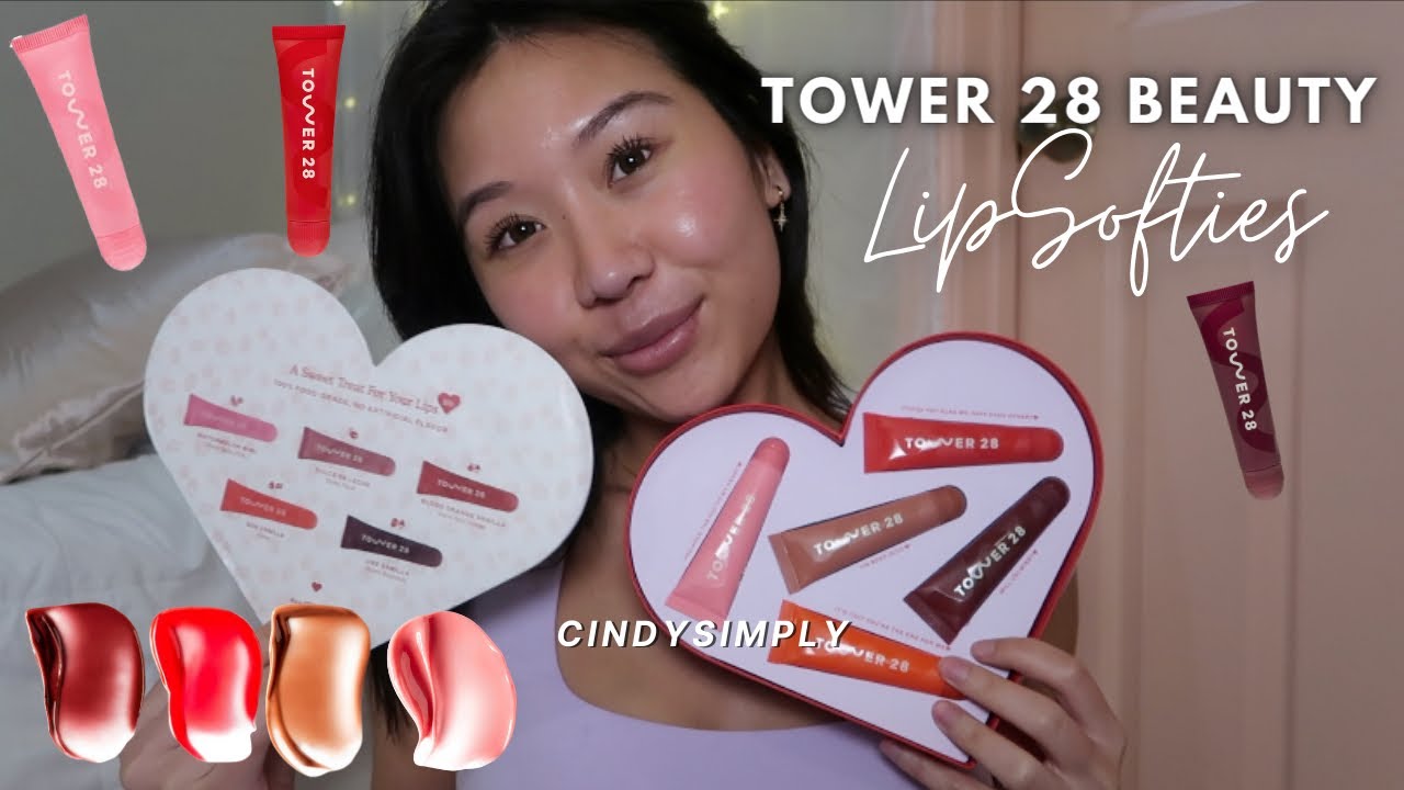 NEW! Tower 28 Beauty LipSoftie Lip Treatment and Balm | Swatches ...