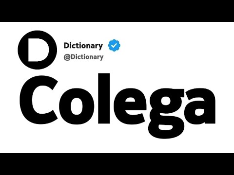 Colega Significado Em Português - YouTube