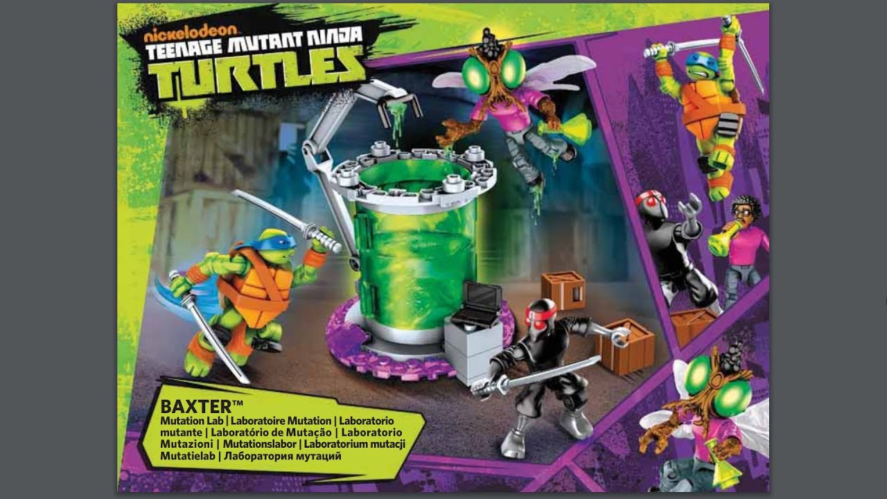 Baxter’s Mutation Chamber Instructions | Teenage Mutant Ninja Turtles ...