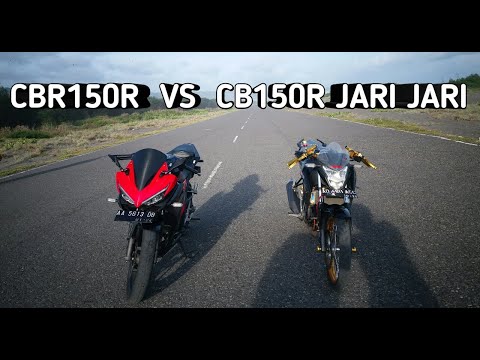 DRAG RACE CBR150R VS CB150R