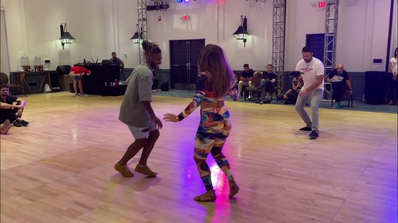 BZWC 2023 Walter & Larissa Brazilian Zouk Dance Technique Demo - YouTube