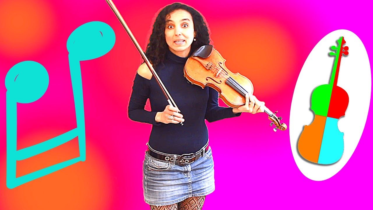 Earth Song 🎻 Violin Tutorial With Color Coded Strings - YouTube