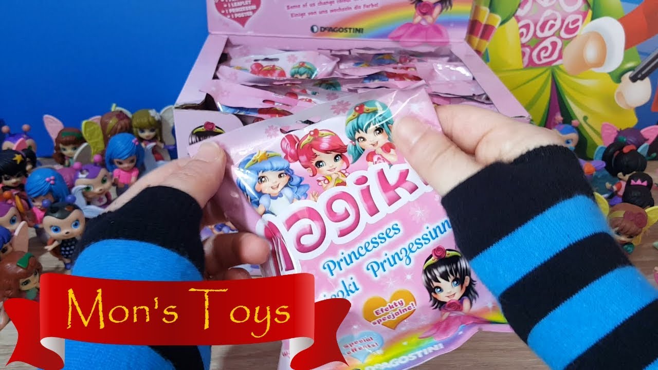 New Magiki Princess DeAgostini Blind Bags Full Case Box opening ...
