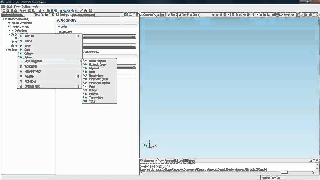 Comsol Tutorial How to draw a coil - YouTube