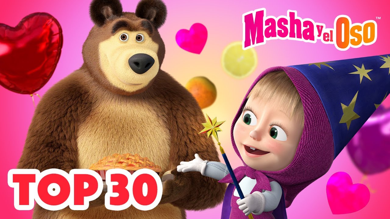 Masha y el Oso Castellano Mejores episodios: TOP 30 Colección de ...