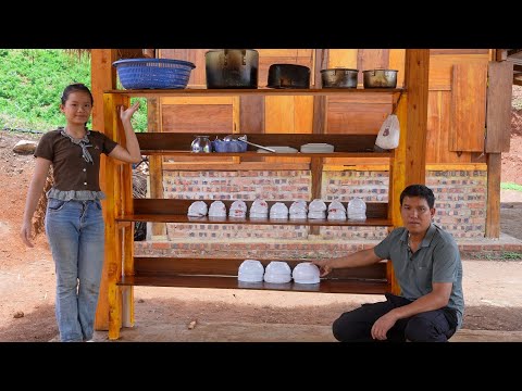Finished Building a Dish Rack, Convenient and Sturdy |Family farm 