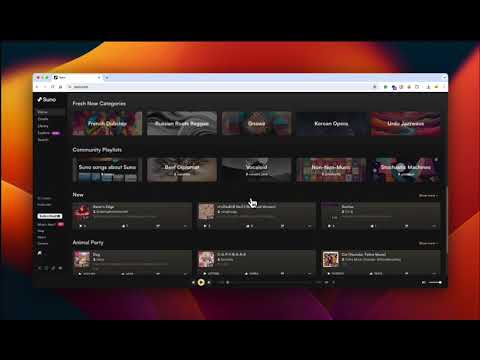 Download suno ai mp3 and mp4 file streamless