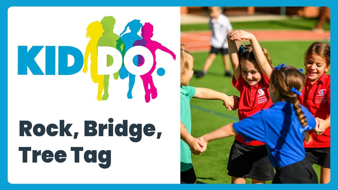 Rock, Bridge, Tree Tag - KIDDO Activity - YouTube