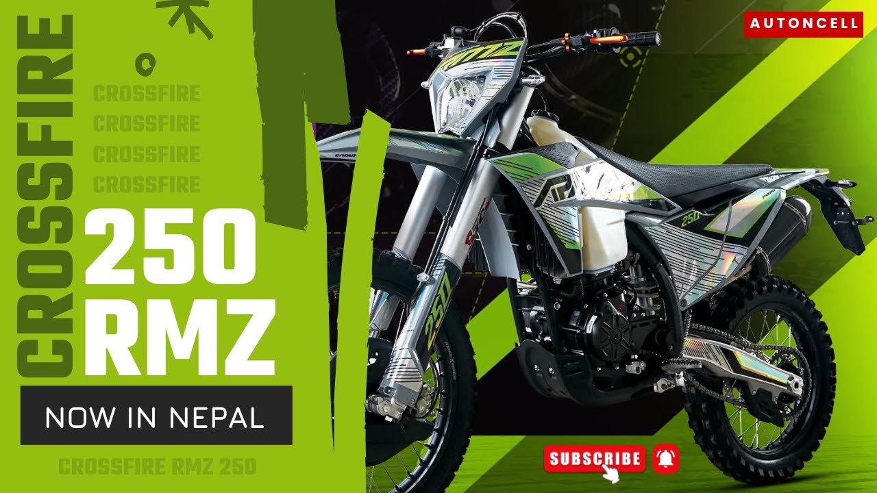 Crossfire RMZ 250 Price in Nepal | Flagship Dirt-Bike With Aggressive ...