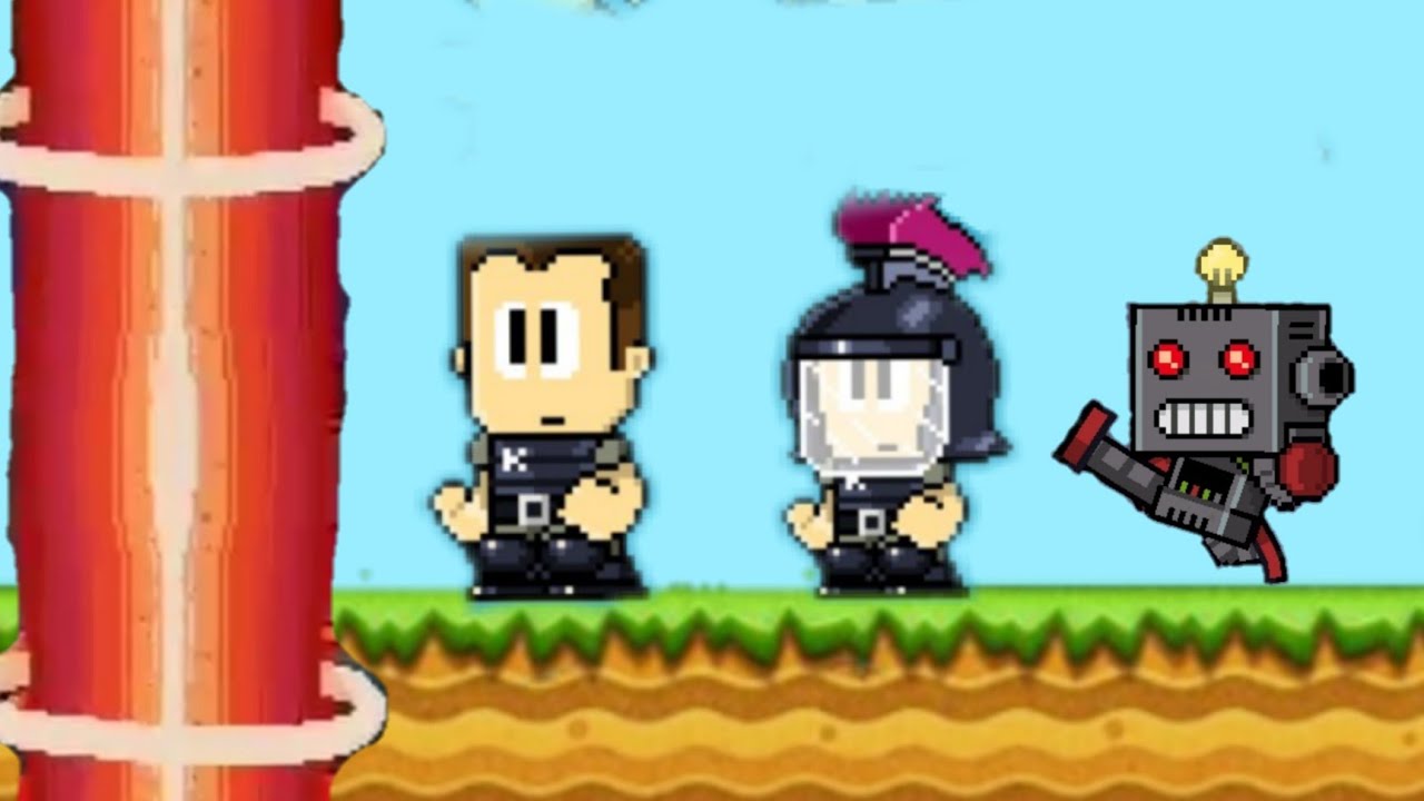 playing Dan the man adventure mode is amazing and difficult - YouTube