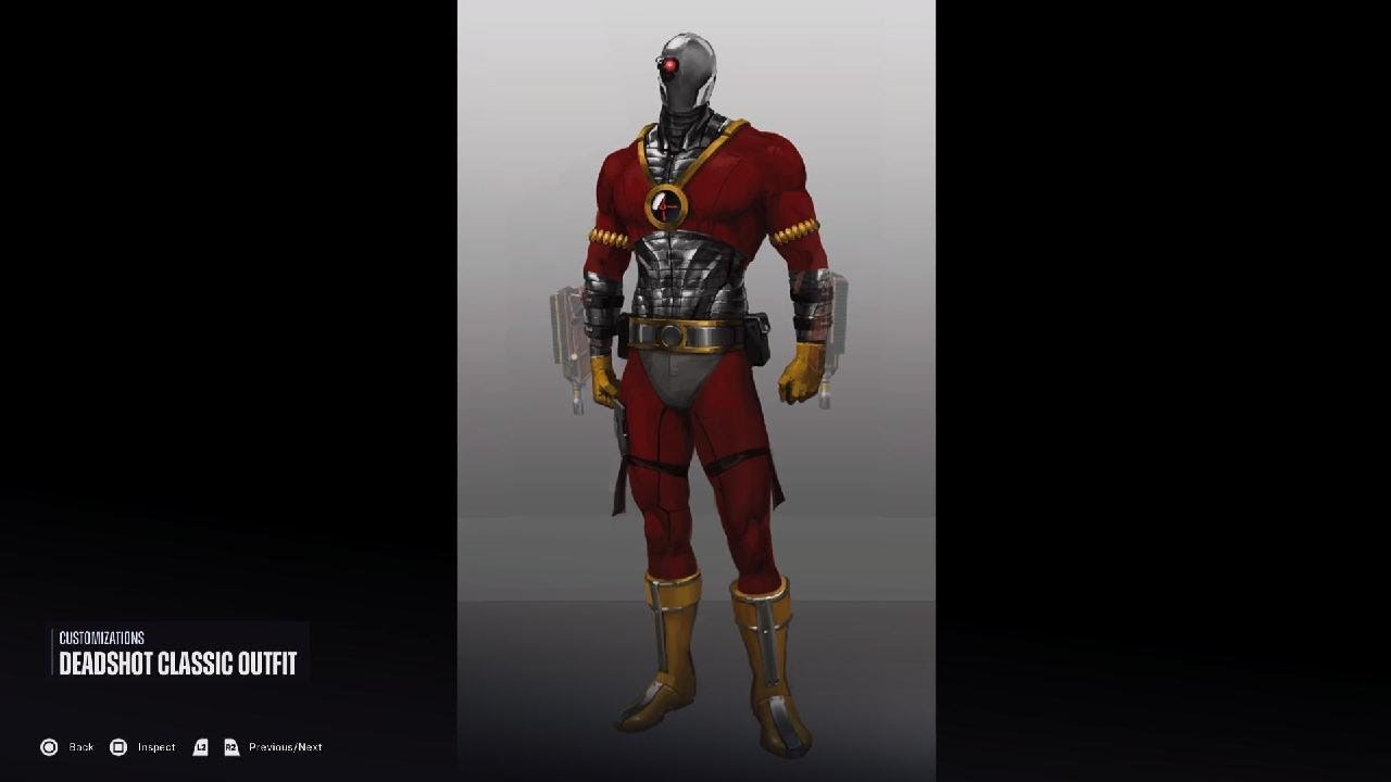 Suicide Squad: Kill the Justice League deadshot classic outfit concept ...