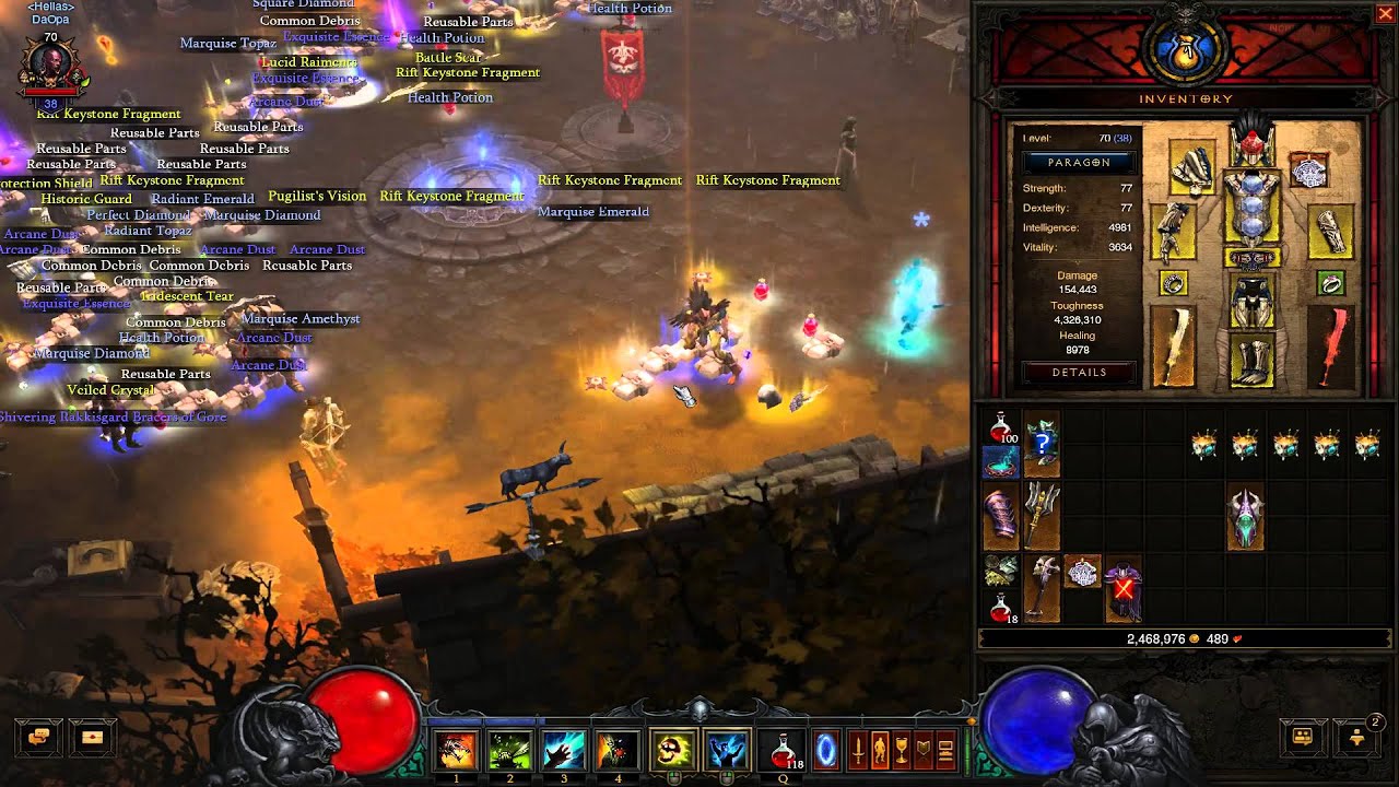 Legendary Boots: Illusory Boots | D3 2.1 Seasons Hardcore - YouTube