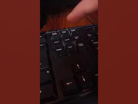 How to press Home key on keyboard #Shorts #trending #asmr - YouTube