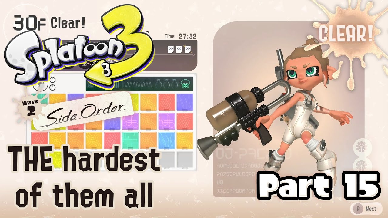 [FINALE] Finishing the Job with Eight's Palette | Splatoon 3 Side Order ...