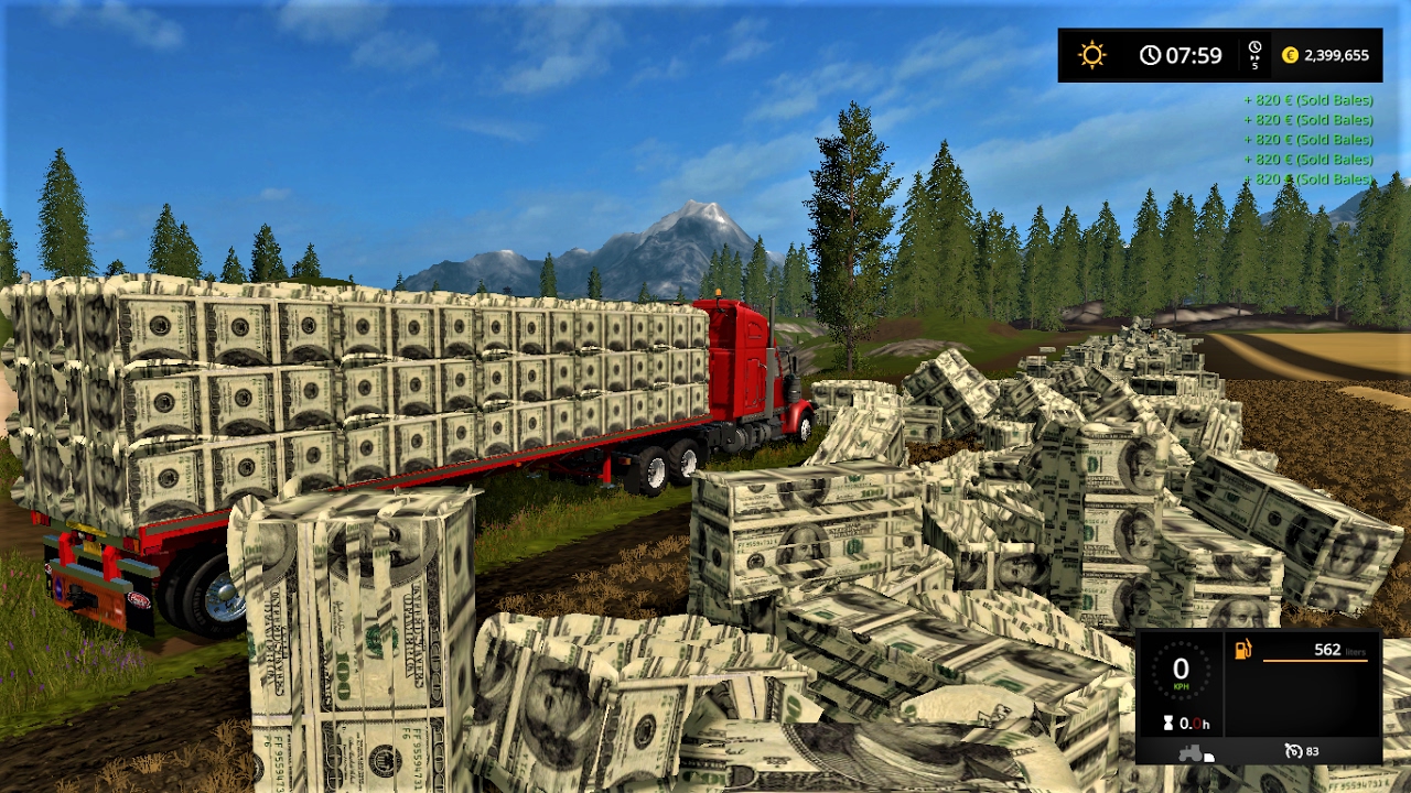 Farming Simulator 17- Money Bales - YouTube