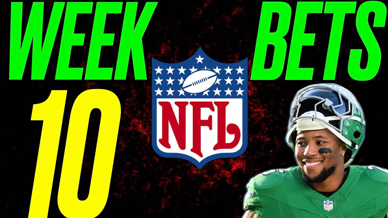 NFL WEEK 10 BEST BETS 2024| EXPERT BETS FOR CASH! - YouTube