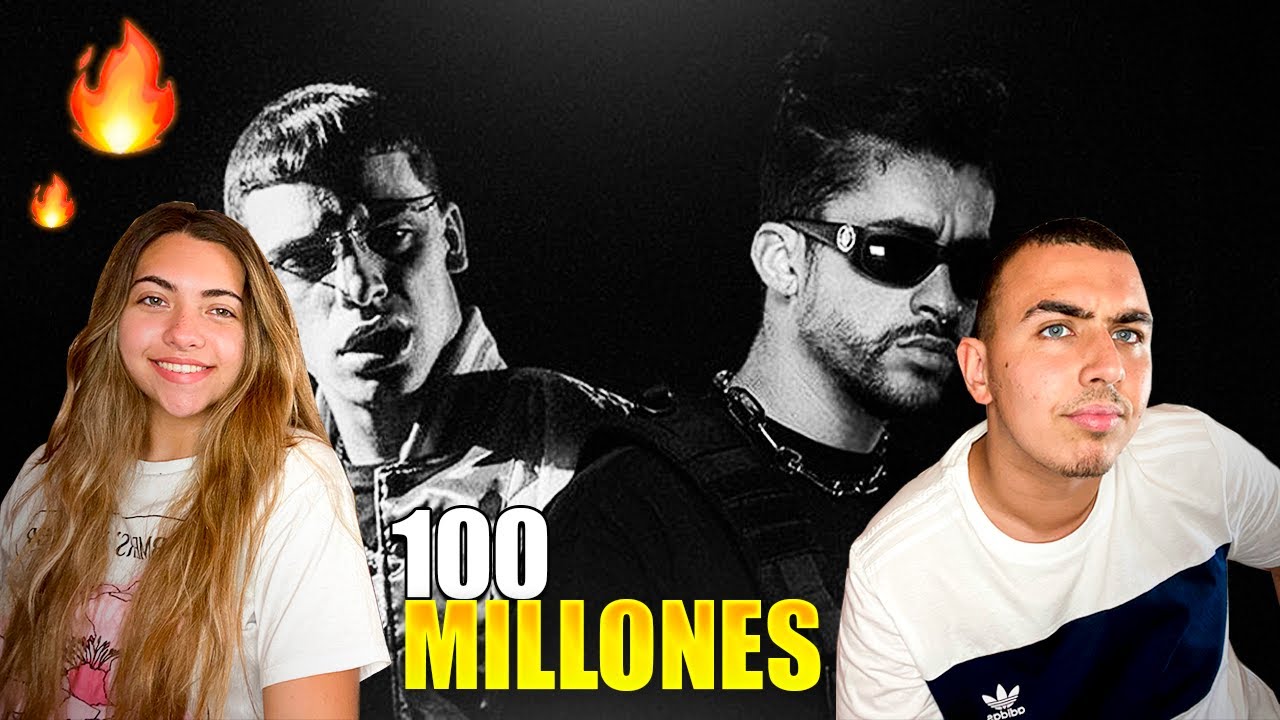 Reaccion: Bad bunny, Luar la L - 100 Millones - YouTube