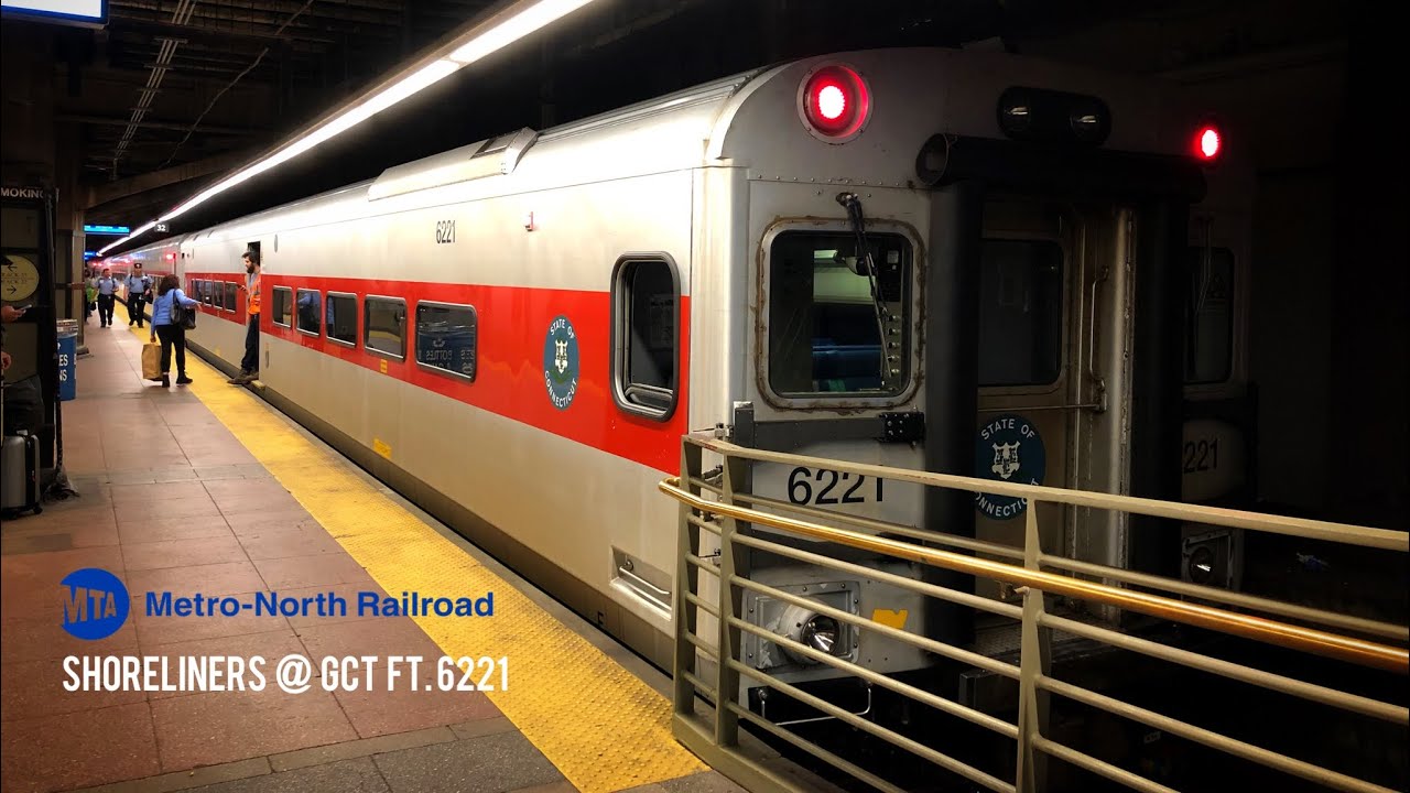 Metro-North Railroad: Shoreliners @ Grand Central Terminal ft. #6221 ...
