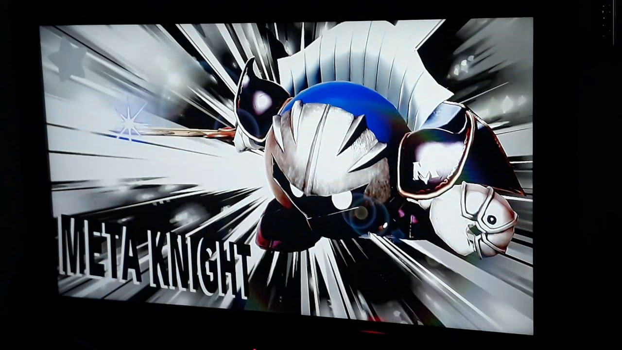 SSBU: My Favorite Meta Knight Victory Pose - YouTube
