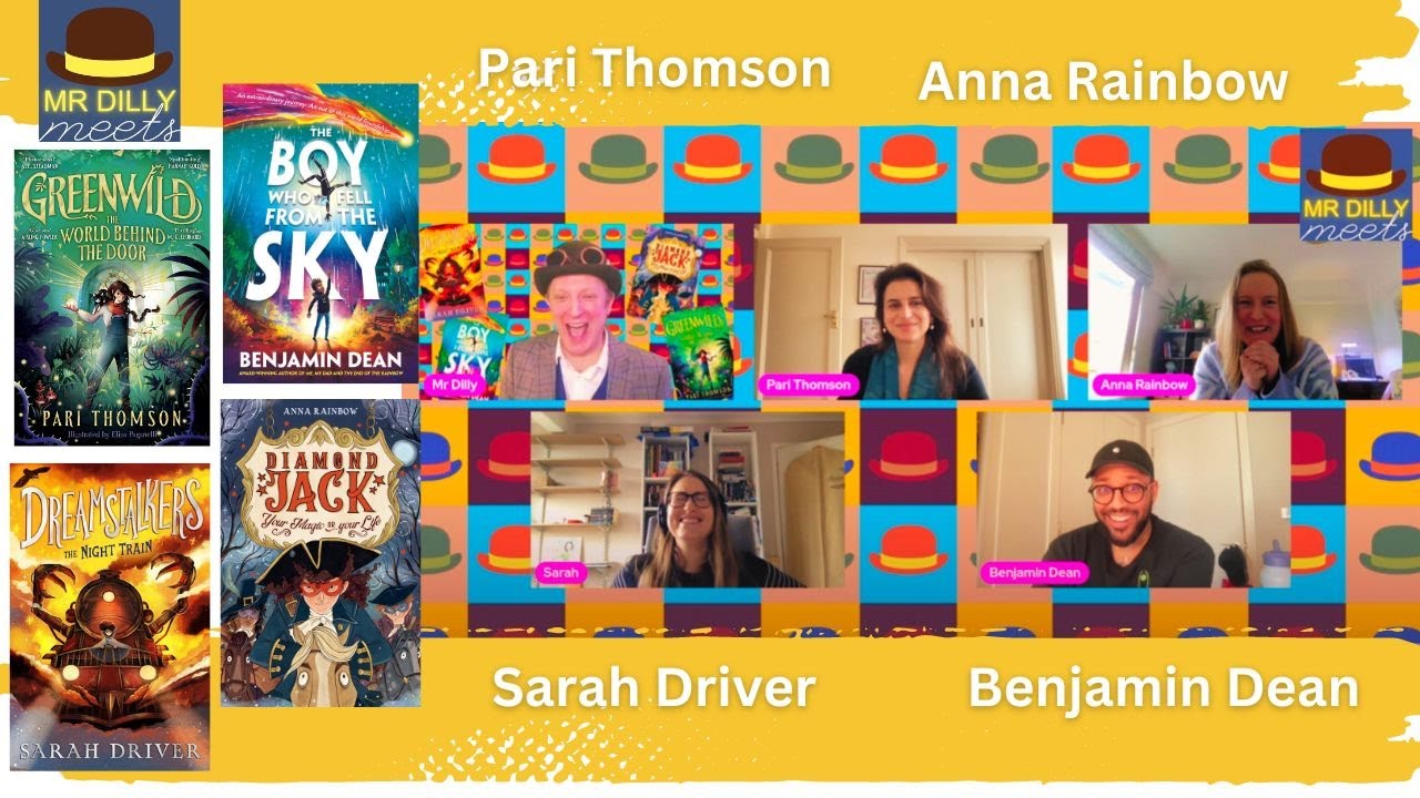 Mr Dilly Meets Children's Authors Benjamin Dean, Anna Rainbow, Pari ...