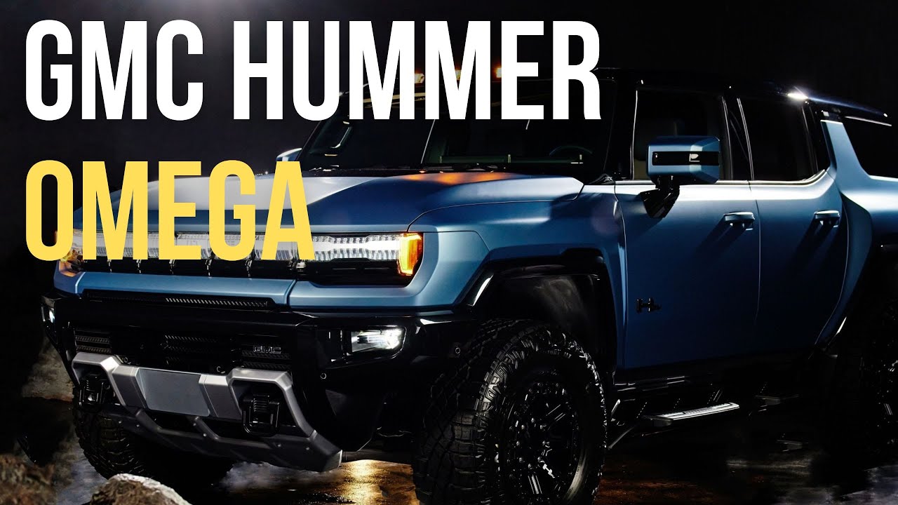 GMC Hummer Omega Special Edition: A Matte Blue Electric Beast with Off ...