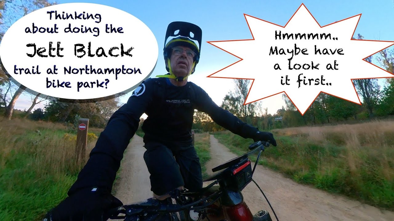 Northampton Bike Park - 3: Jett Black black trail, full roll through ...