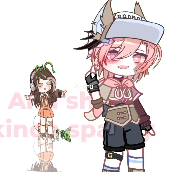 E.T is alien / Yippie yo and yippie yea ! [ Gacha meme ft. Aru Collab w ...