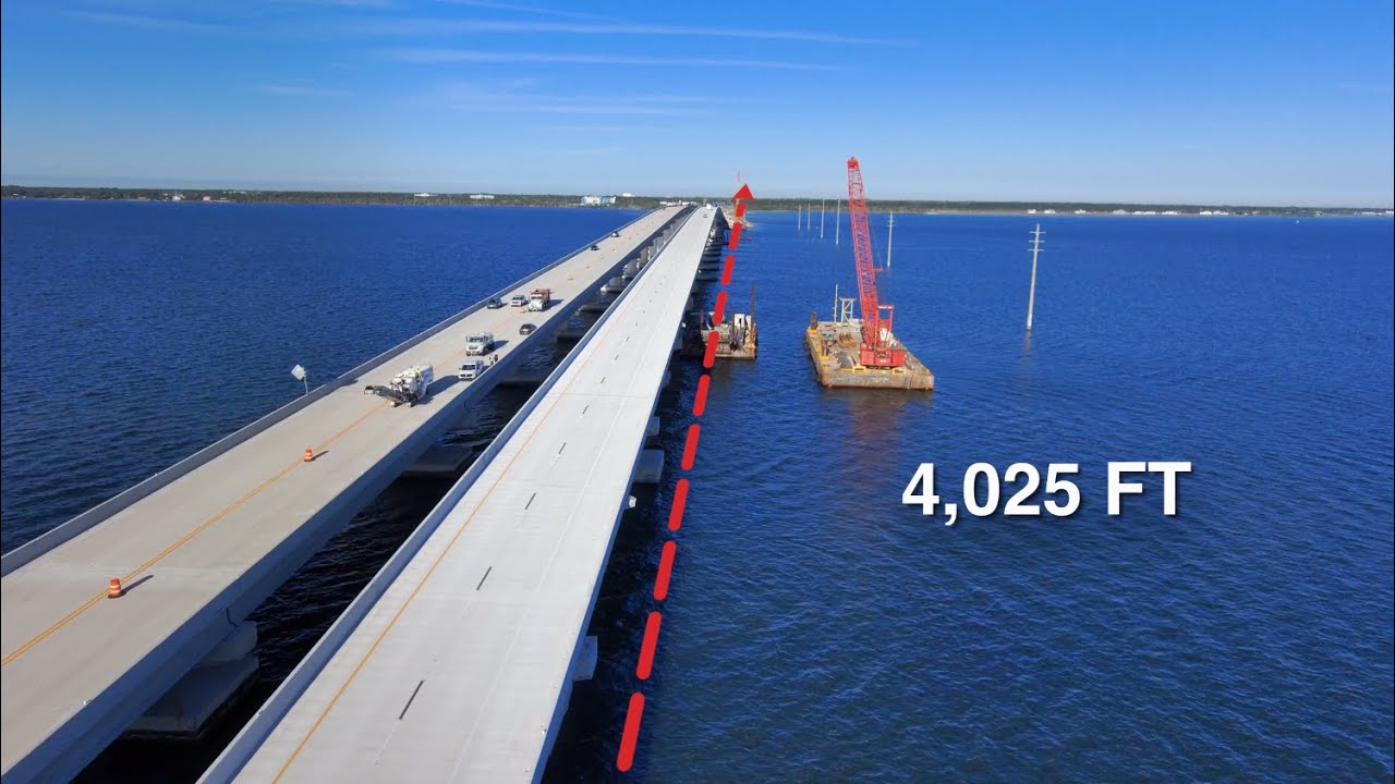 NASA Causeway Bridge Westbound Span Opens 11 Months Ahead of Schedule ...