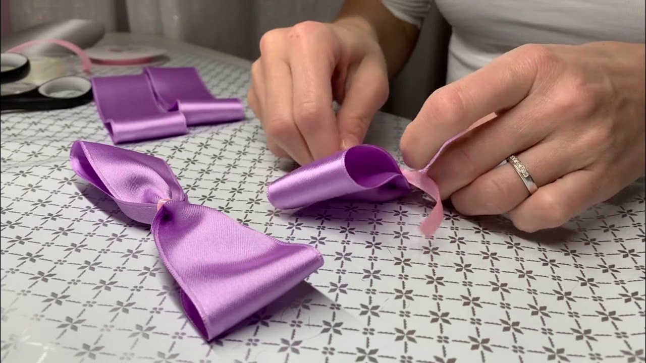 DIY Double Bow | Tutorial - YouTube