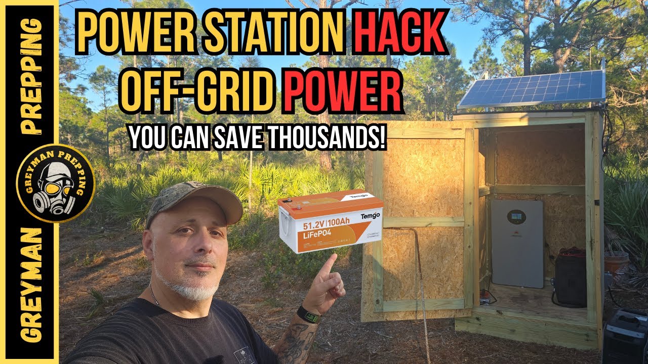 Power Station Hack | Off Grid Power CHEAP - YouTube