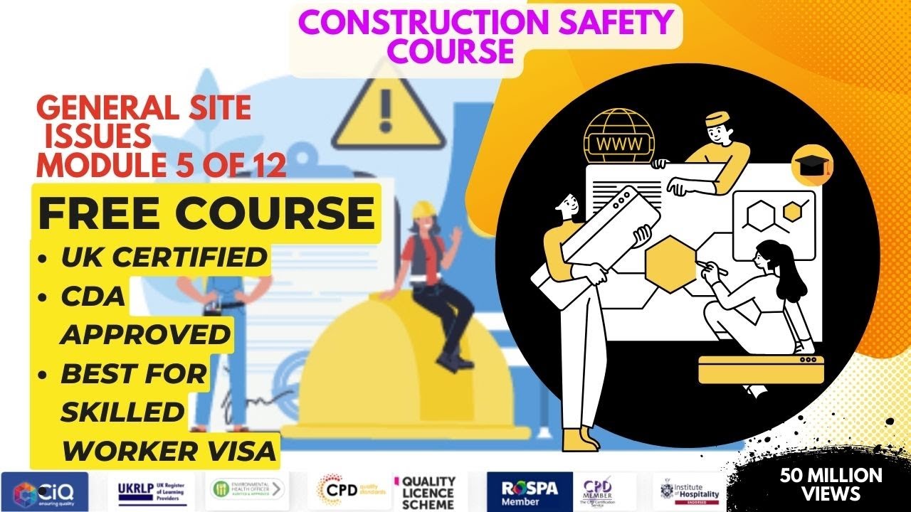 General Site Issues | Construction Safety Course - YouTube