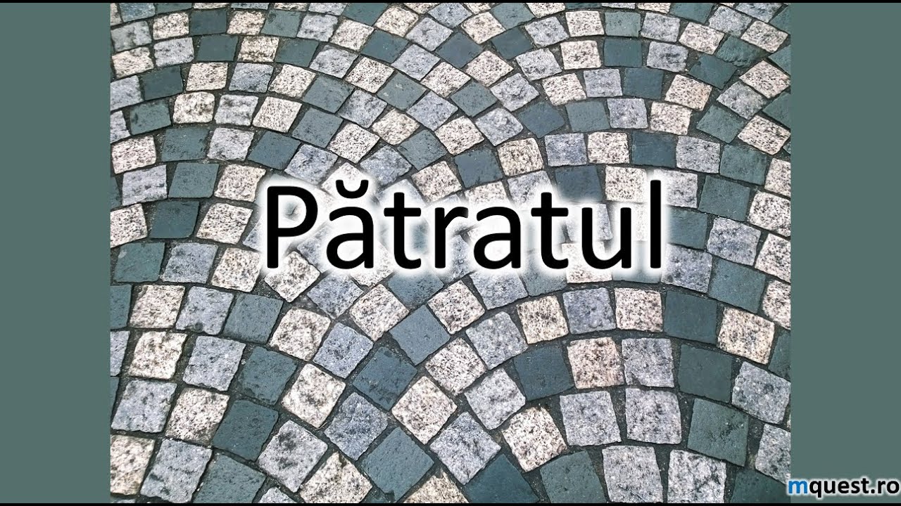 Geometrie, Patratul, clasa a IV-a - YouTube