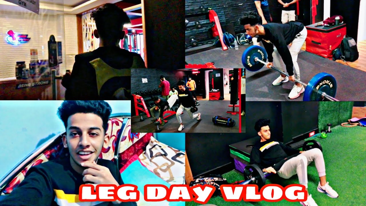 Leg Day Vlog 🍗💪 Youtube