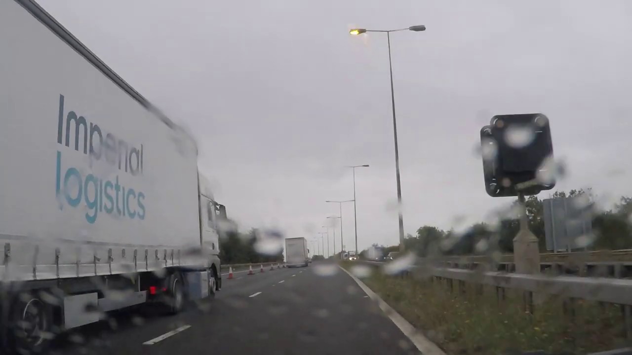 UK Motorways - M20 East - J11 Canterbury (B2068) and Hythe - YouTube