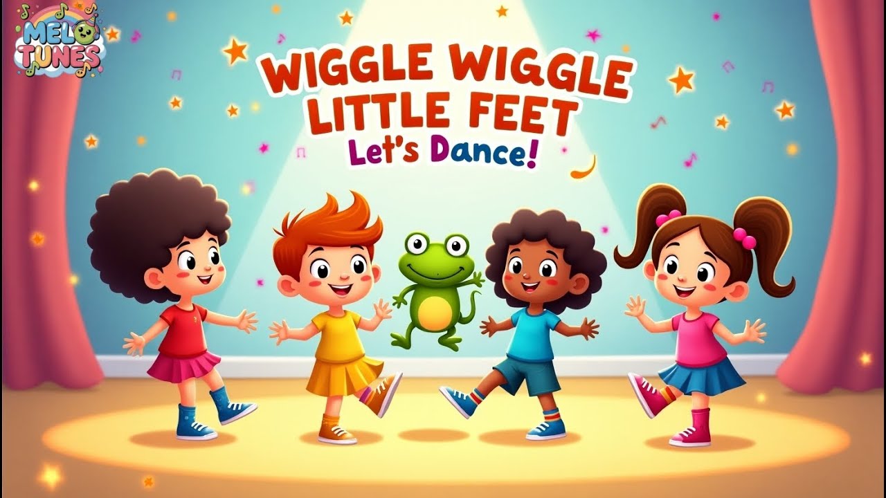 wiggle wiggle little feet - YouTube