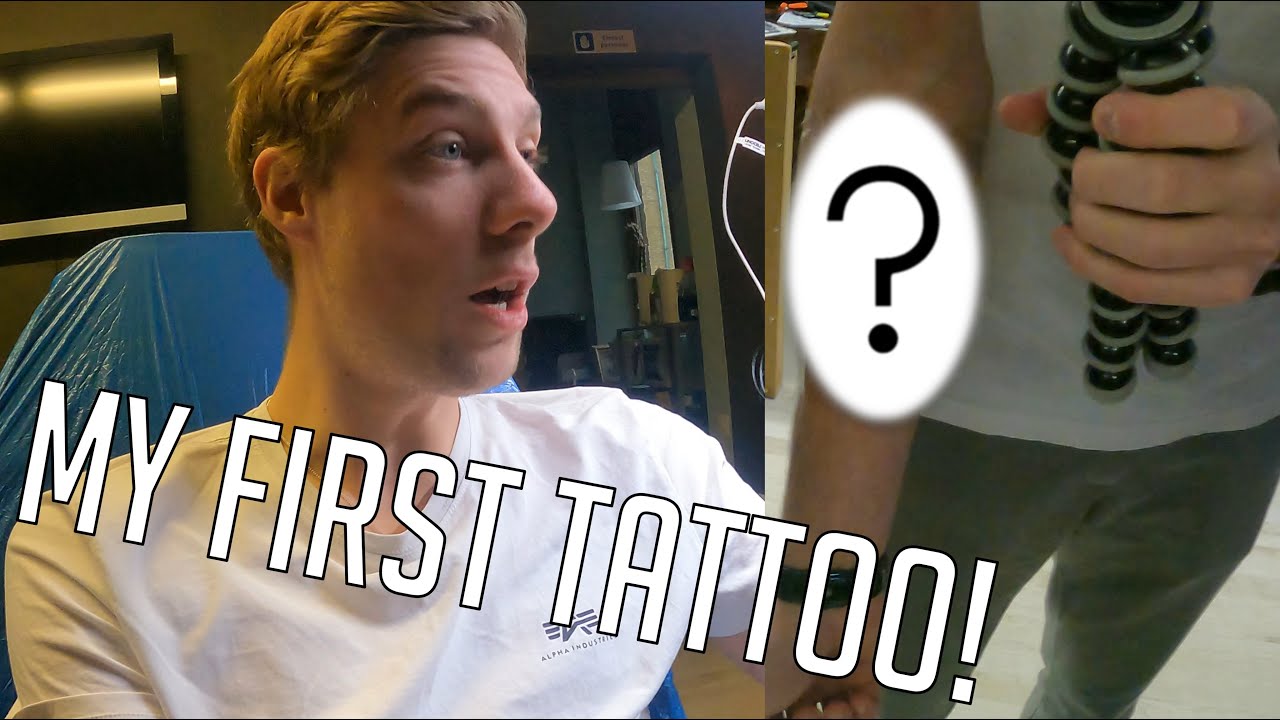 Getting My First Tattoo! - YouTube