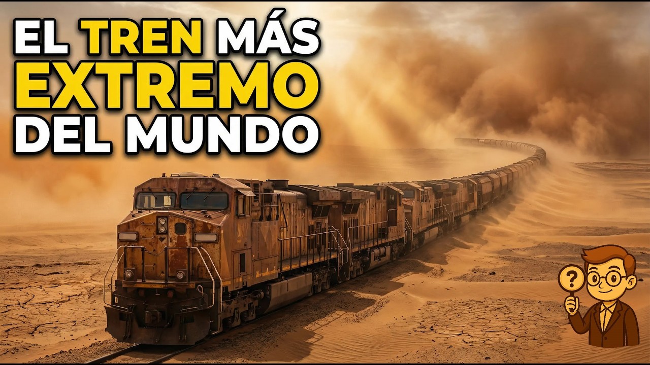 El Tren Más Extremo del Mundo | El Gigante del Sahara - YouTube
