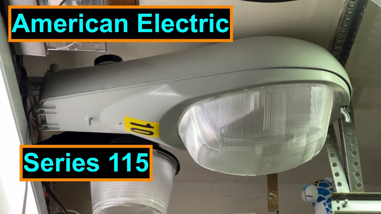 American Electric Series 115 100watt High Pressure Sodium Street Light ...
