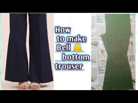 How to Make Bell Bottom Trousers (DIY Sewing Guide) - YouTube