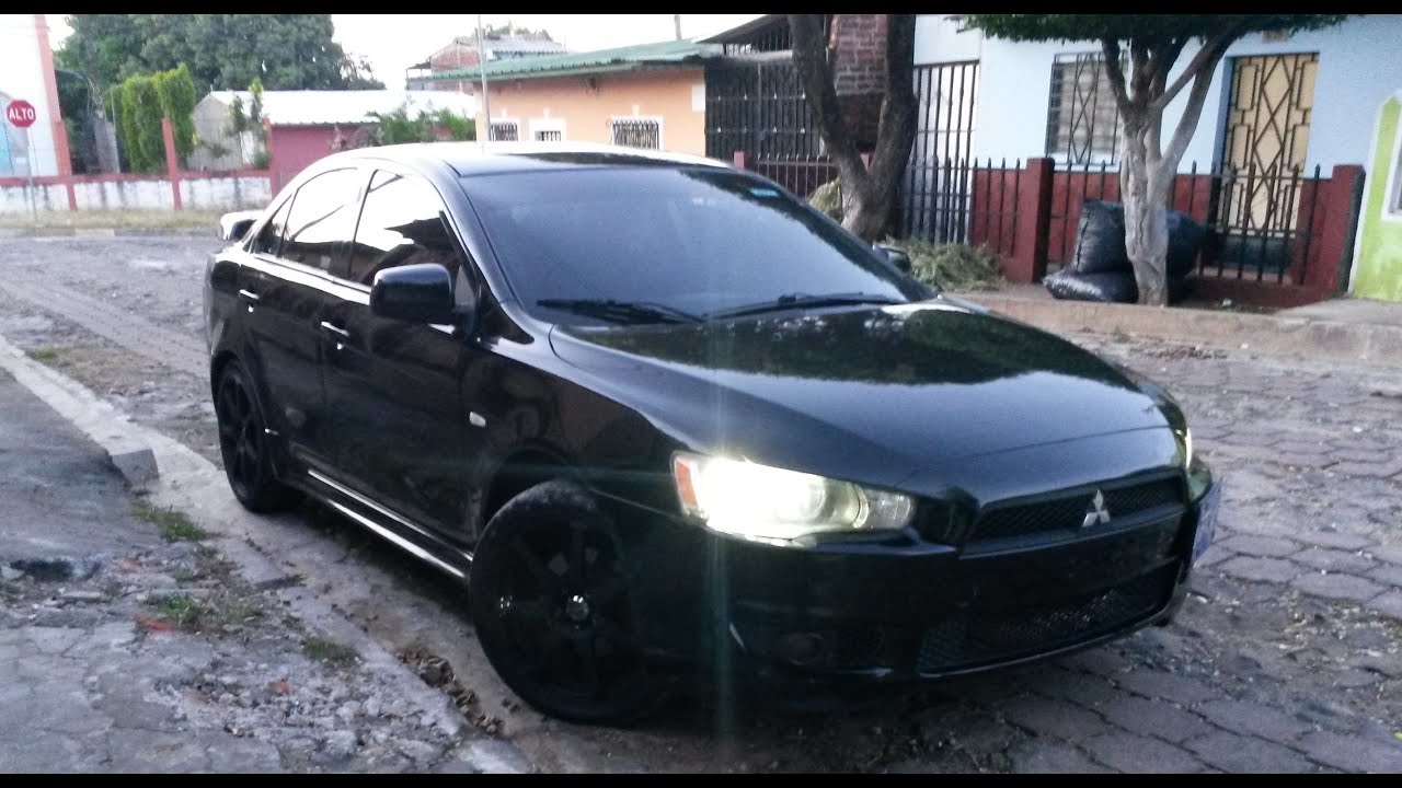 LUCES LED EN MI LANCER! MÍRALO! - YouTube