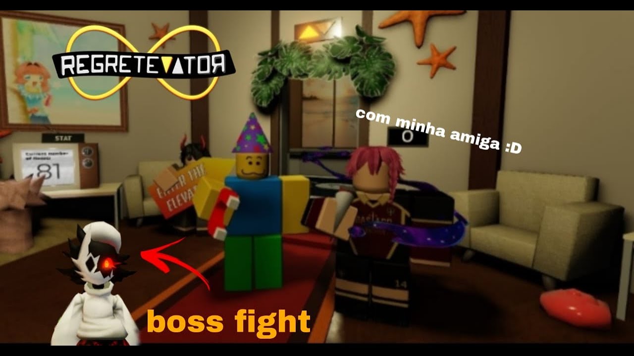 Regretevator com minha amiga | BOSS FIGHT DA FOLLY - YouTube