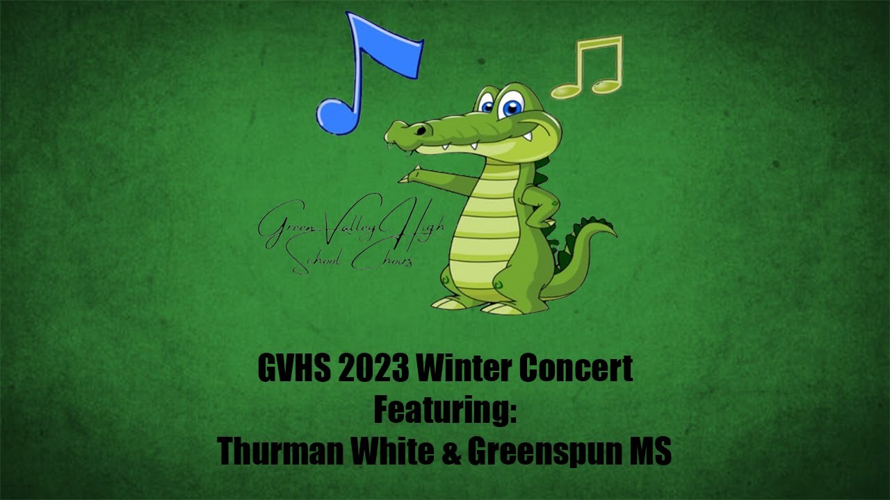GVHS Winter Choir Concert - December 6, 2023 - YouTube